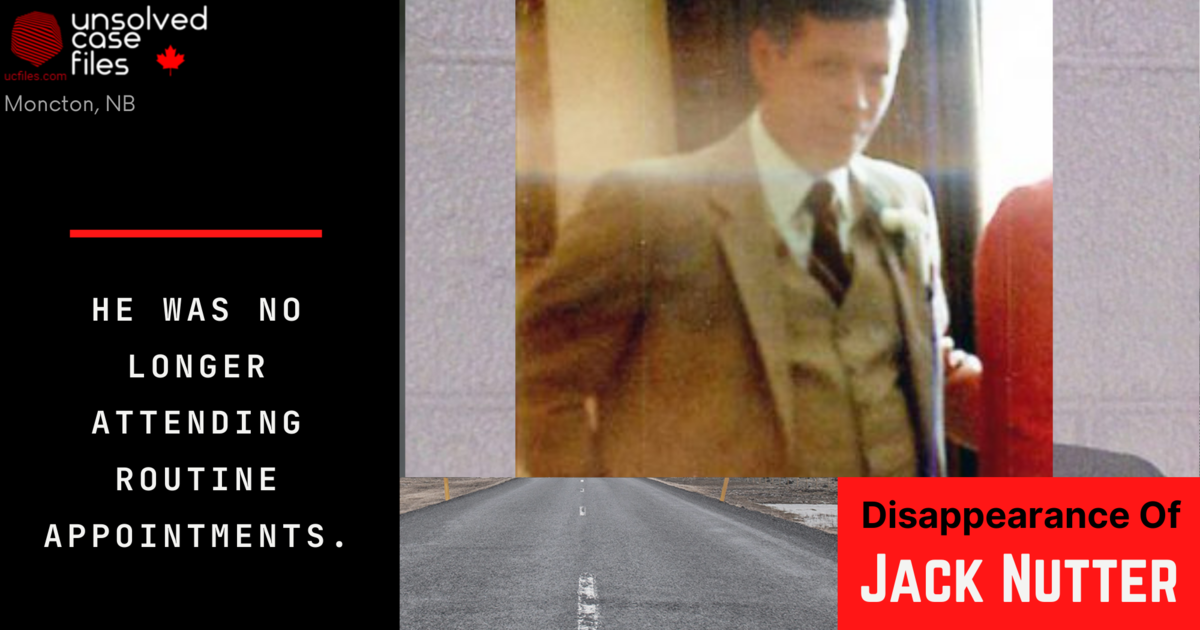Suspicious Disappearance Of Jack Nutter