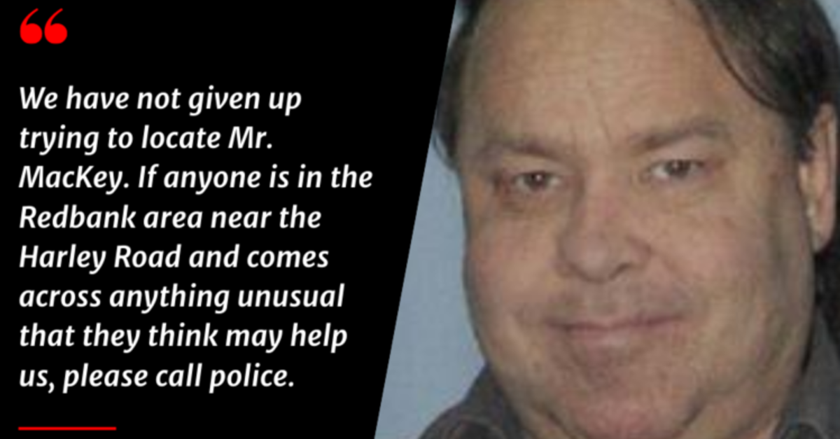 Disappearance of James Austen MacKey