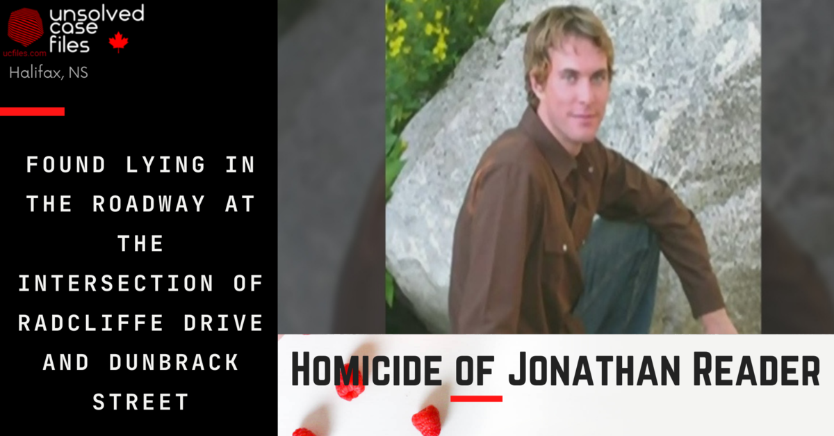 Unsolved Homicide of Jonathan Reader
